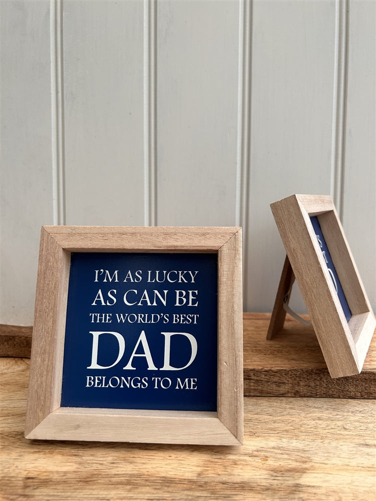 Assorted Dad Plaques – Suzies Gift Corner
